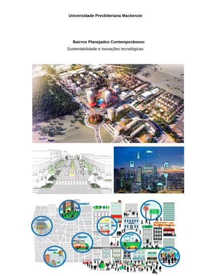 A cidade contemporânea - Da cidade moderna a cidade contemporânea: e ...