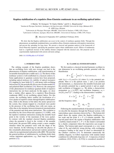 Kapitza stabilization of a repulsive Bose-Einstein condensate in an ...