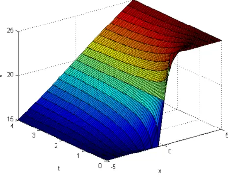 Numerical solution of the heat conduction equation